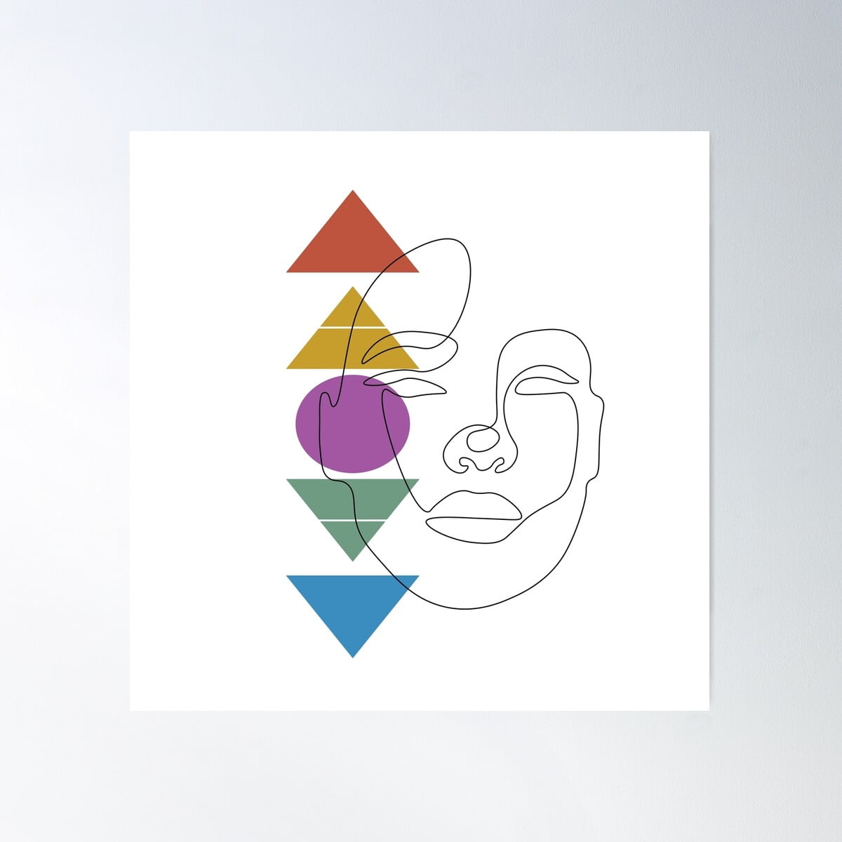 Elemental Goddess Poster Wall Art, Modern Wall Decor For Living Room ...