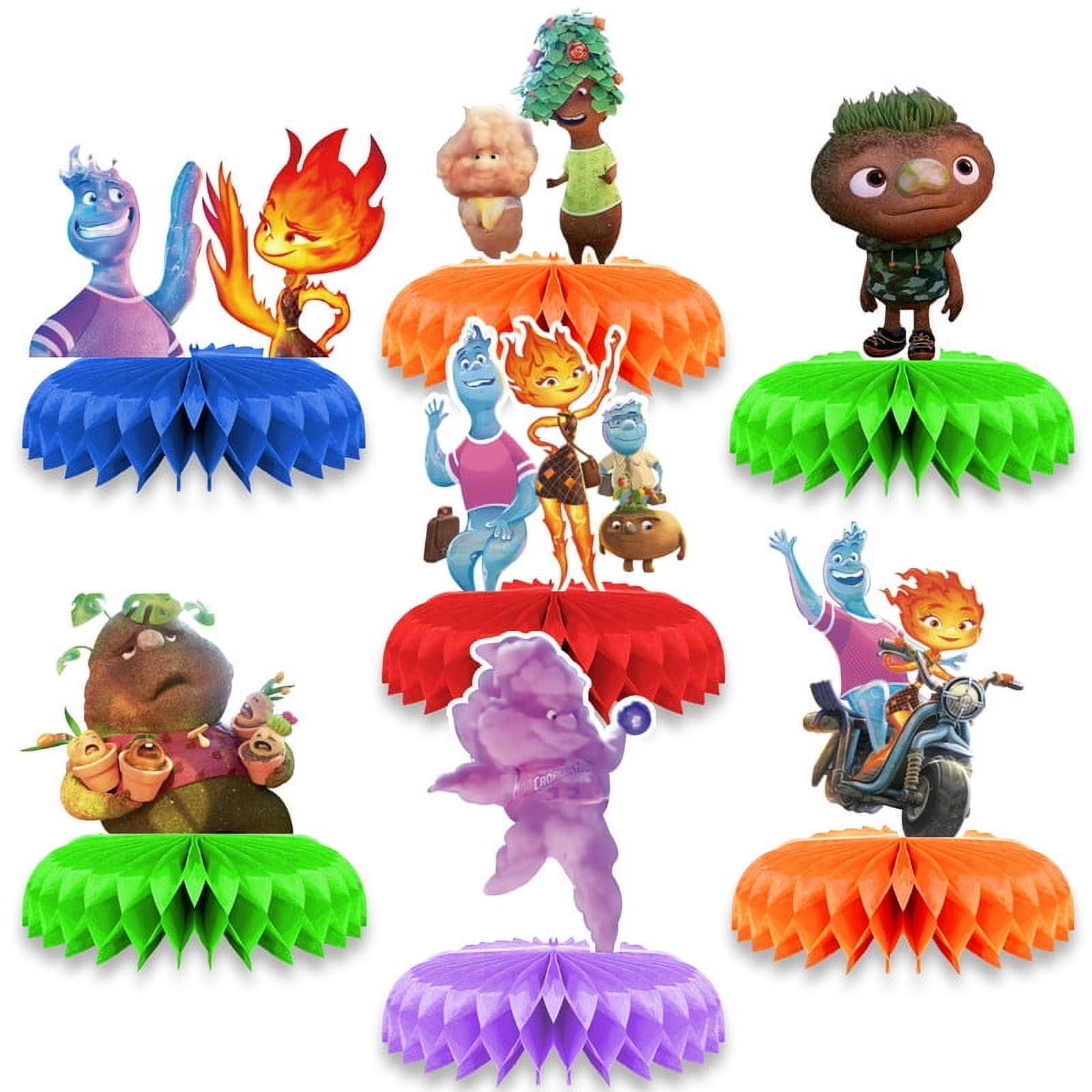 Elemental Honeycomb Centerpieces Table Toppers Decorations for Birthday ...