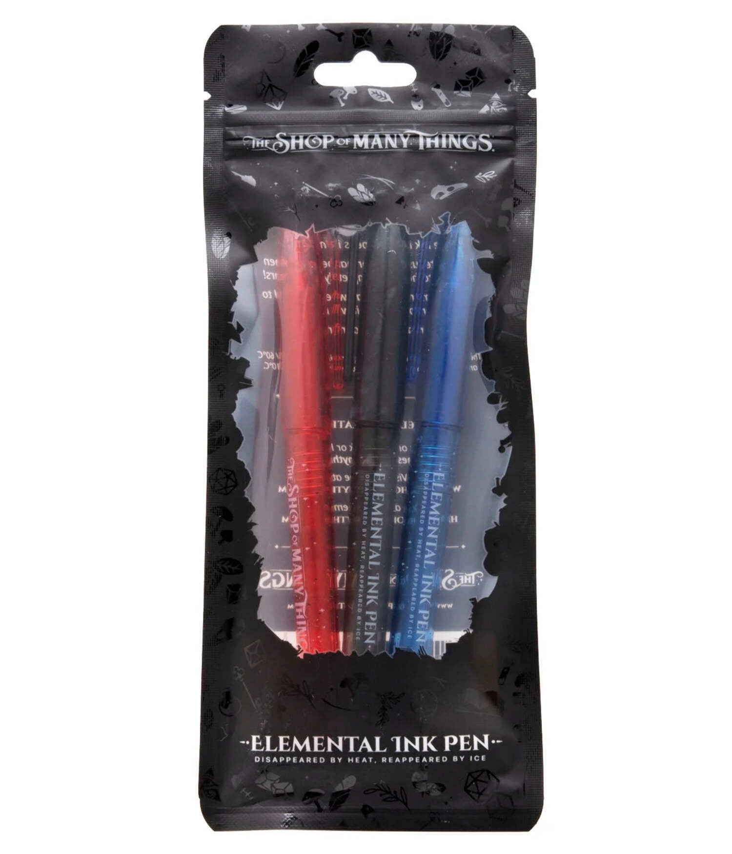 Elemental Ink Pens-3-Pack - Walmart.com