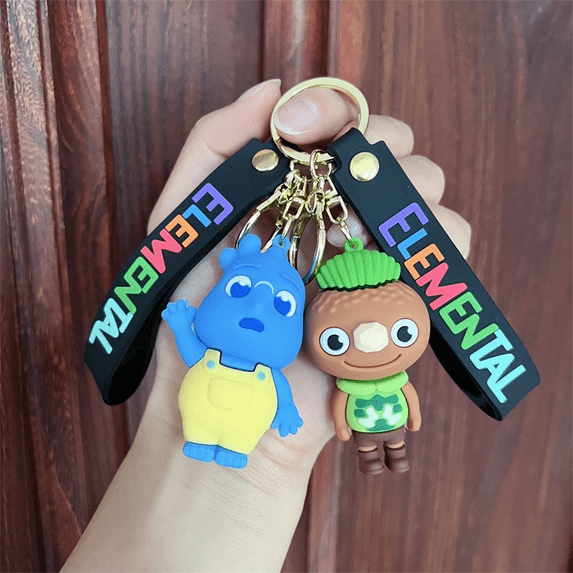 Elemental Keychains Key Chain Gifts Ring for Boys Girls Fan Keyring ...