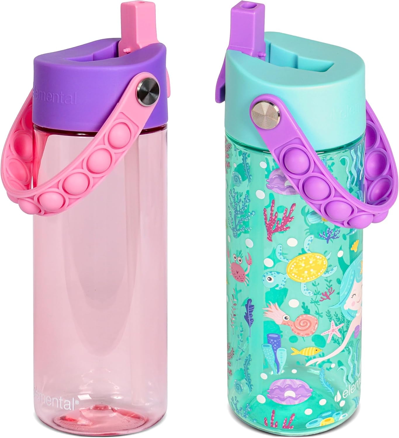 Elemental Leak Proof Water Bottles for Kids - Splash Kids Water Bottle ...