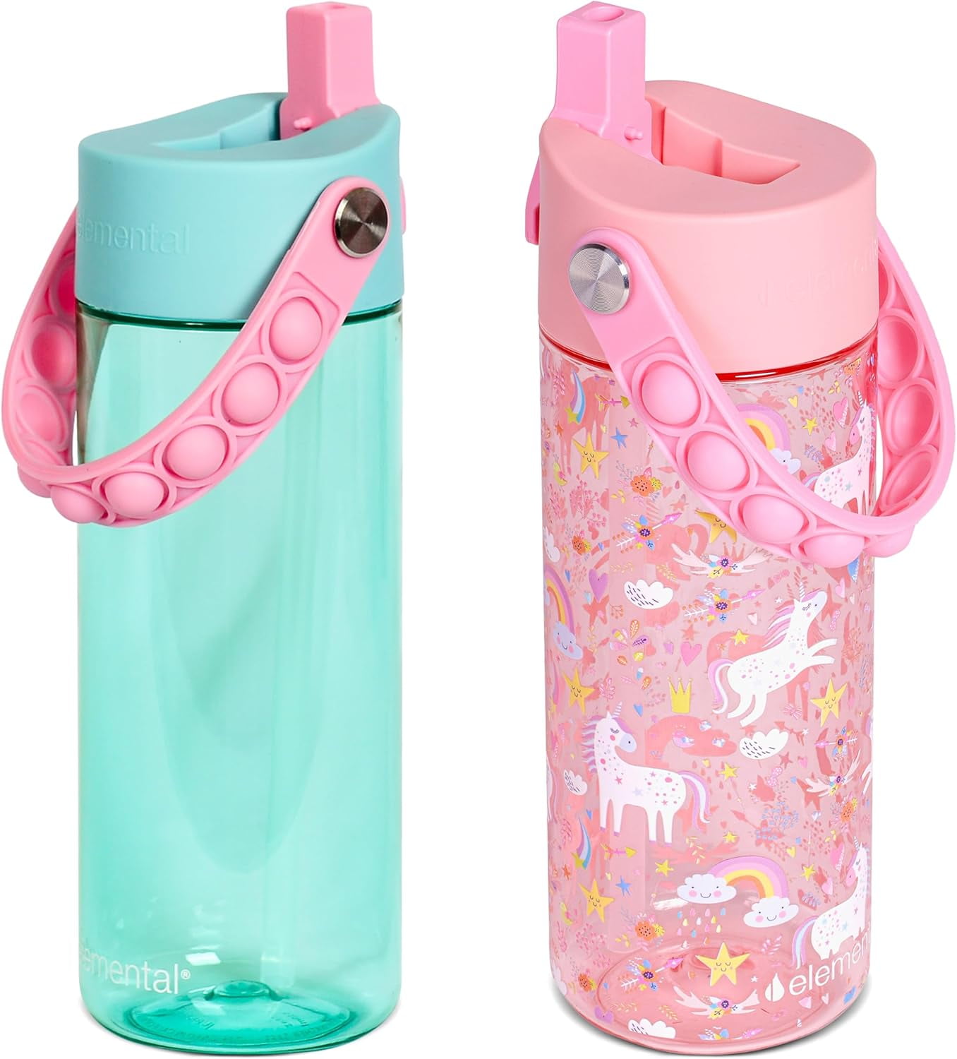 Elemental Leak Proof Water Bottles for Kids - Splash Kids Water Bottle ...