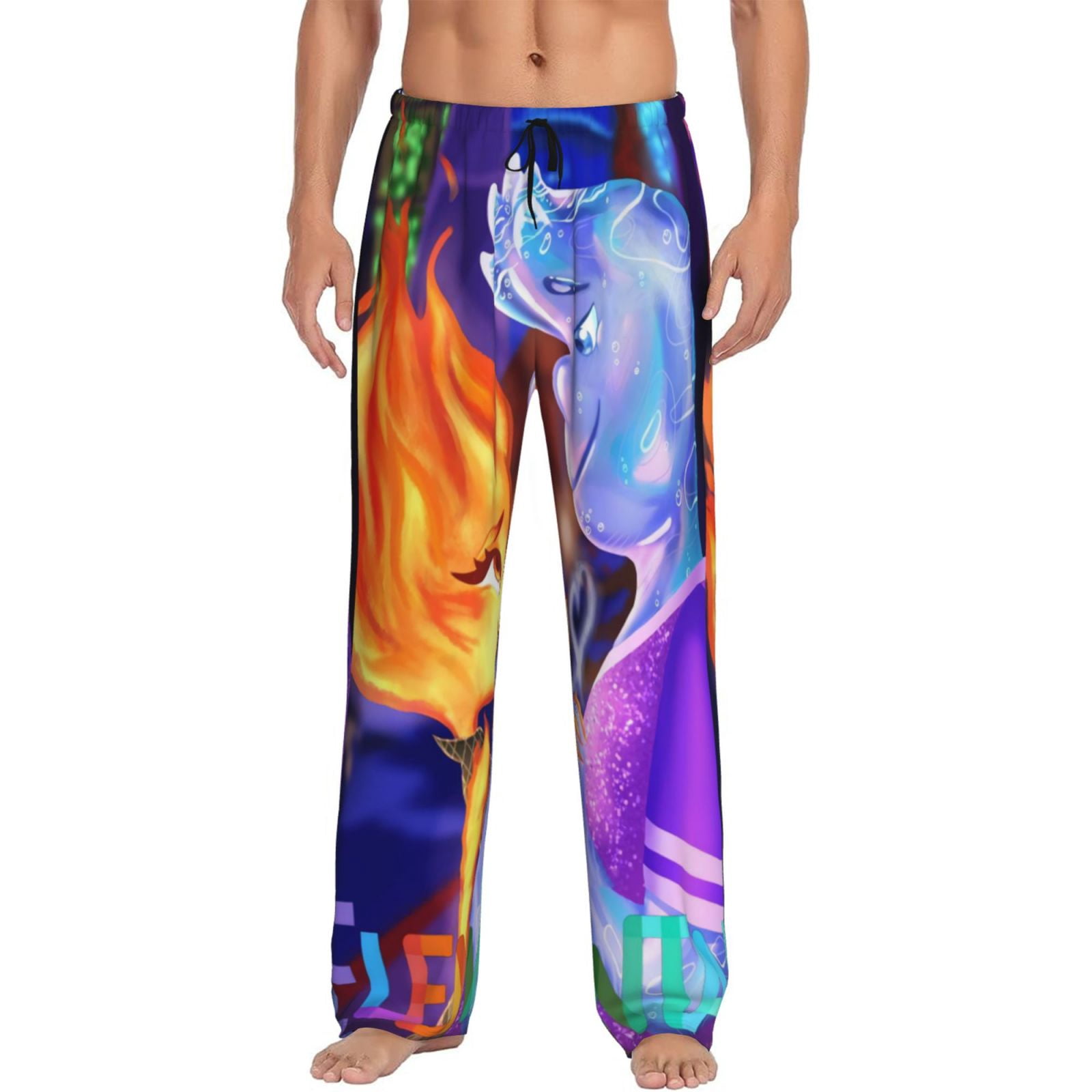 Elemental Mens Pajama Pants Ultra Soft Comfy Lounge Sleep Pants Print ...