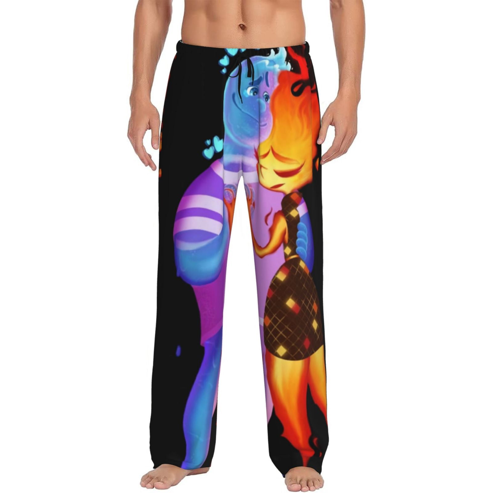 Elemental Mens Pajama Pants Ultra Soft Comfy Lounge Sleep Pants Print ...