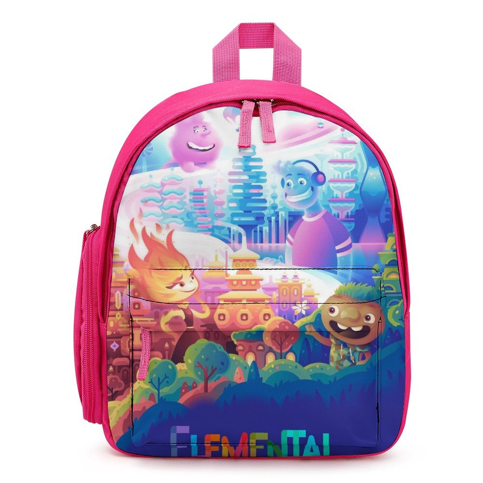 Elemental Movie Animated Schoolbag Backpack Lightweight Daypack ...