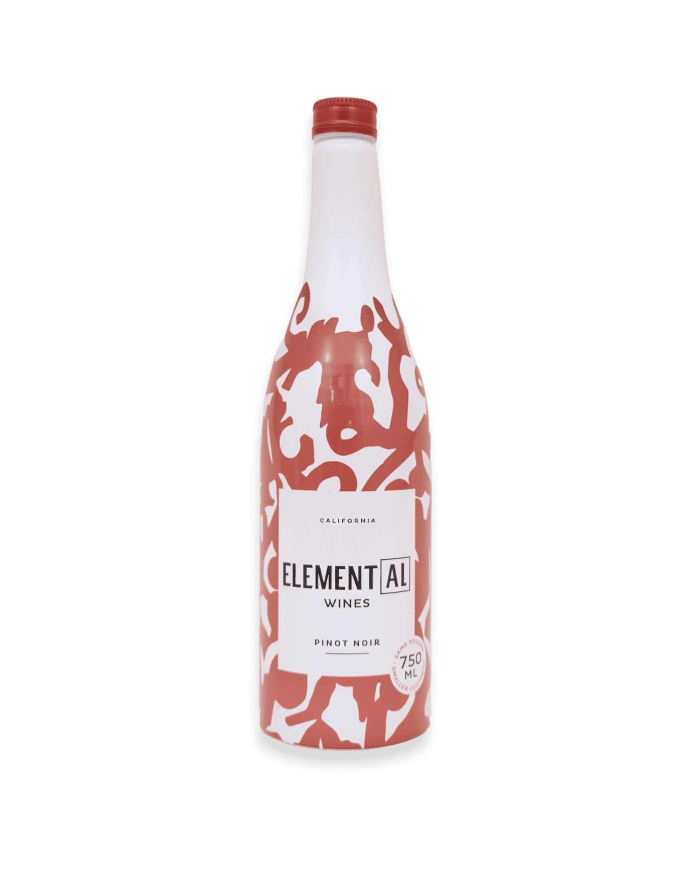 Elemental Pinot Noir Red Wine, 750 ml Aluminum Bottle, 14% ABV ...