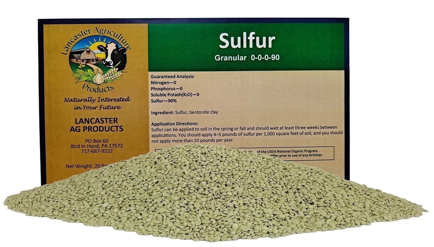 Sulfur Granules
