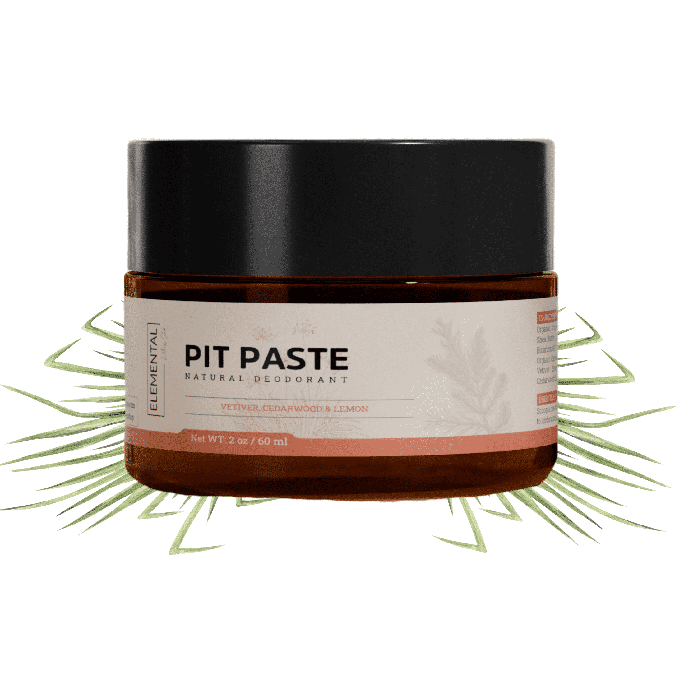 Aluminum-Free Deodorant Cream – Natural Odor Protection with Vetiver ...