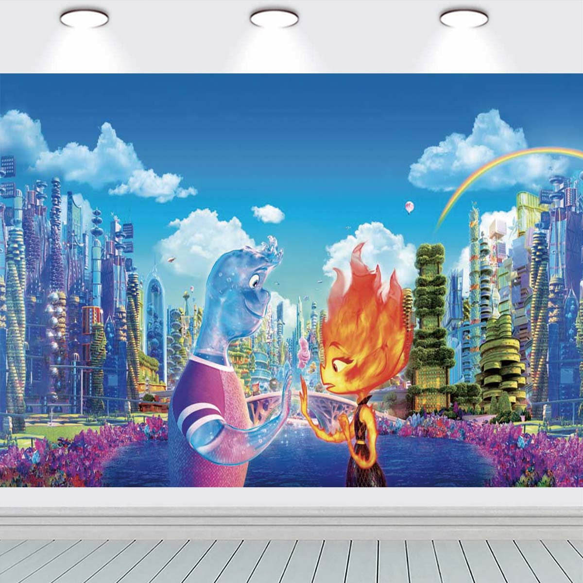 Elemental school Backdrop Taspestry Wall Decor Banner Party Supplies ...