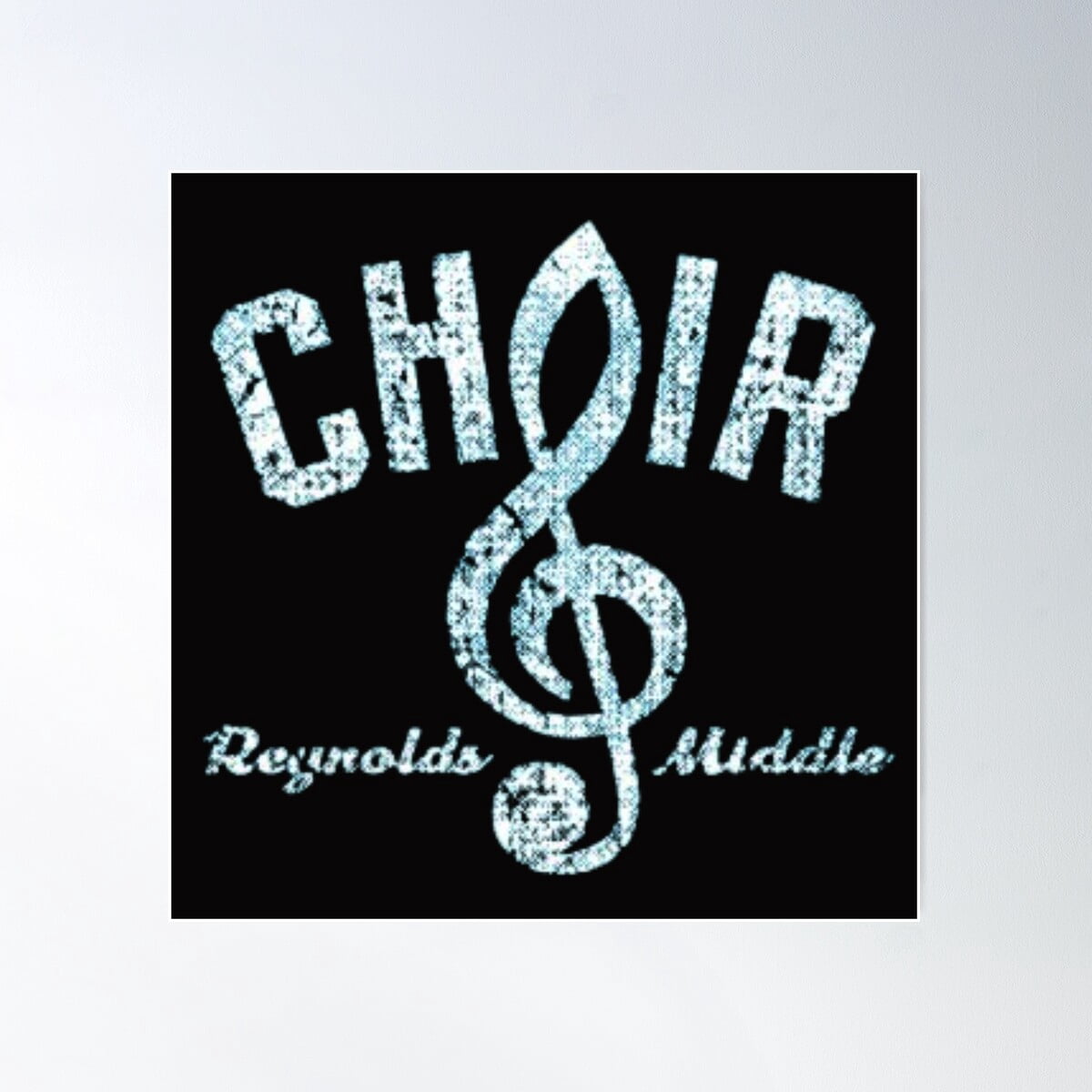 Elementary Choir Tshirt Designs Poster Wall Art, Modern Wall Decor For ...