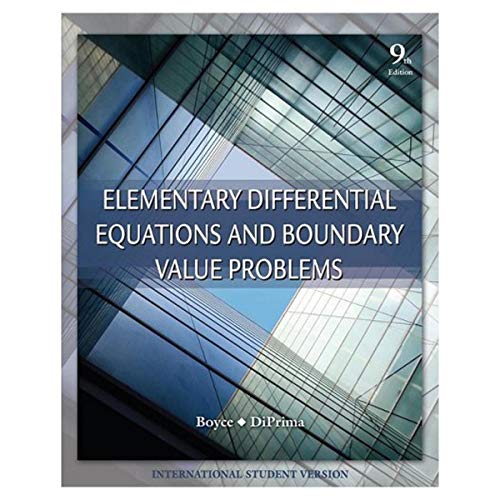 Pre-Owned Elementary Differential Equations and Boundary Value Problems (Edition 9) (Paperback ...