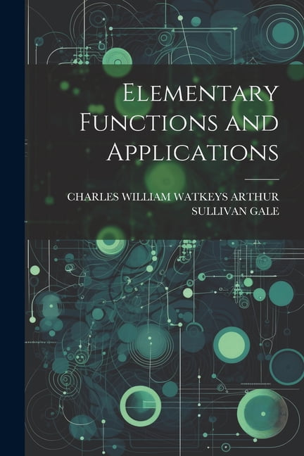 Elementary Functions and Applications, (Paperback) - Walmart.com