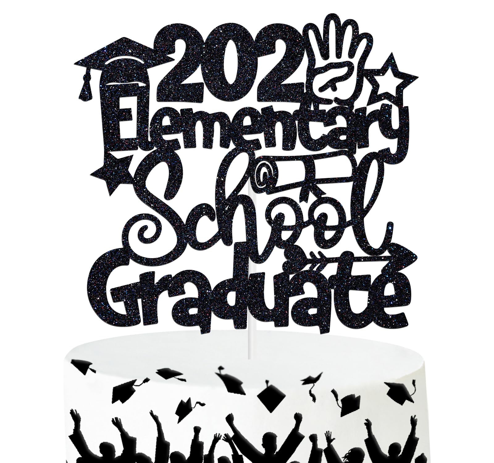 Elementary School Graduate TWE5 Cake Topper, Next Stop Middle School ...
