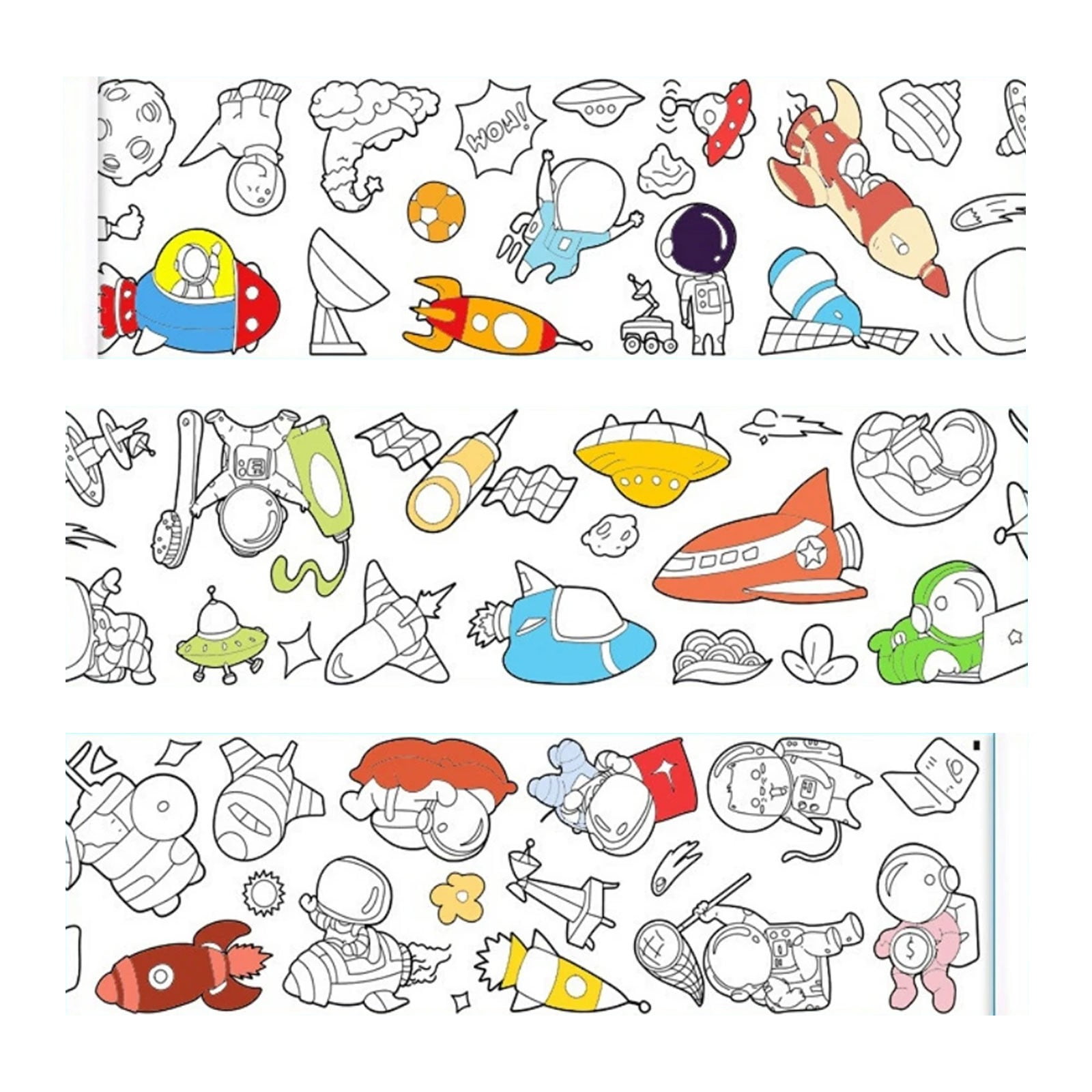 Elementary School Students' Graffiti and Painting Scrolls,Children's ...