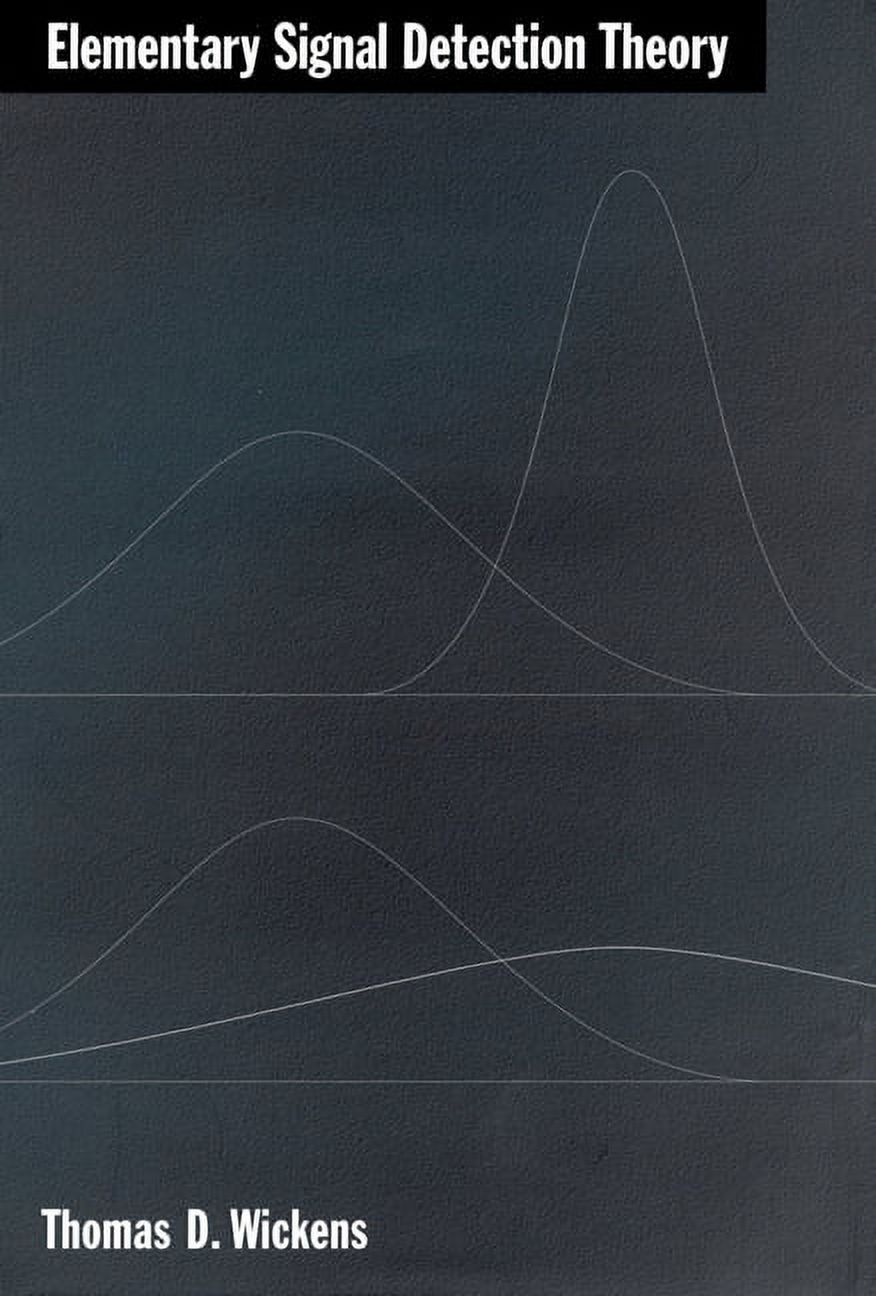 Elementary Signal Detection Theory, (Hardcover) - Walmart.com