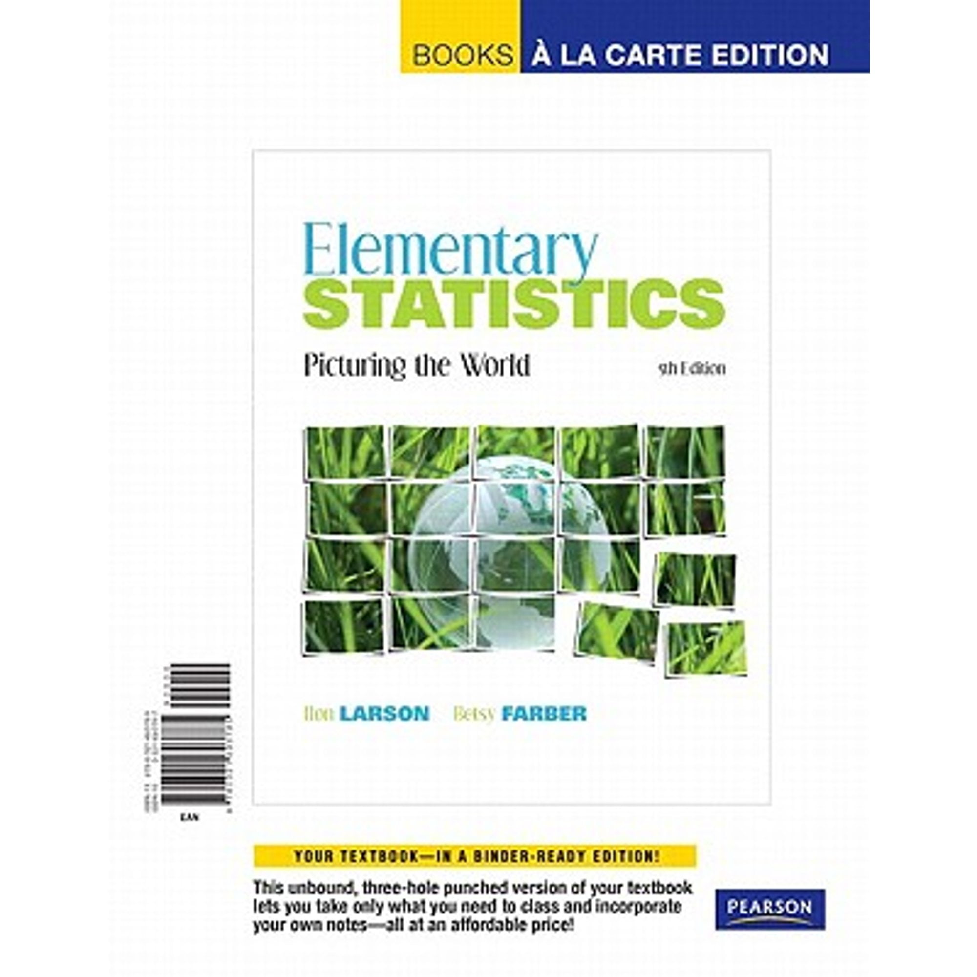 Pre-Owned Elementary Statistics: Picturing the World, Books a la Carte ...