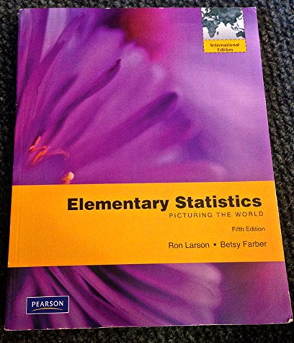Pre-Owned Elementary Statistics: Picturing the World (Elementary ...