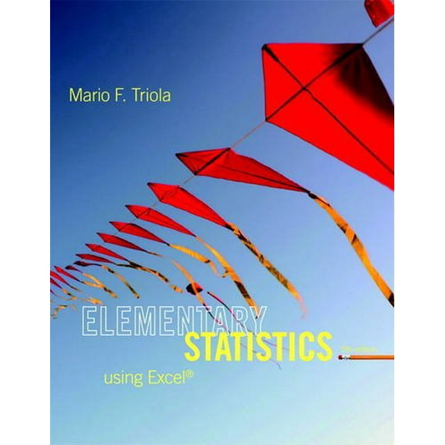 Pre-Owned Elementary Statistics Using Excel 5th Edition Hardcover Mario ...