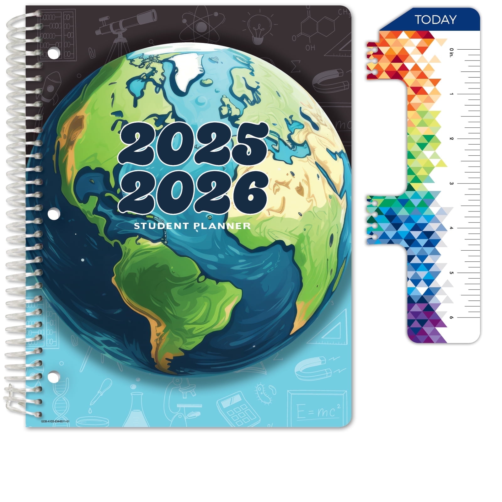 Global Datebooks 2025-2026 Elementary Student Planner 8.5x11 - Dated ...