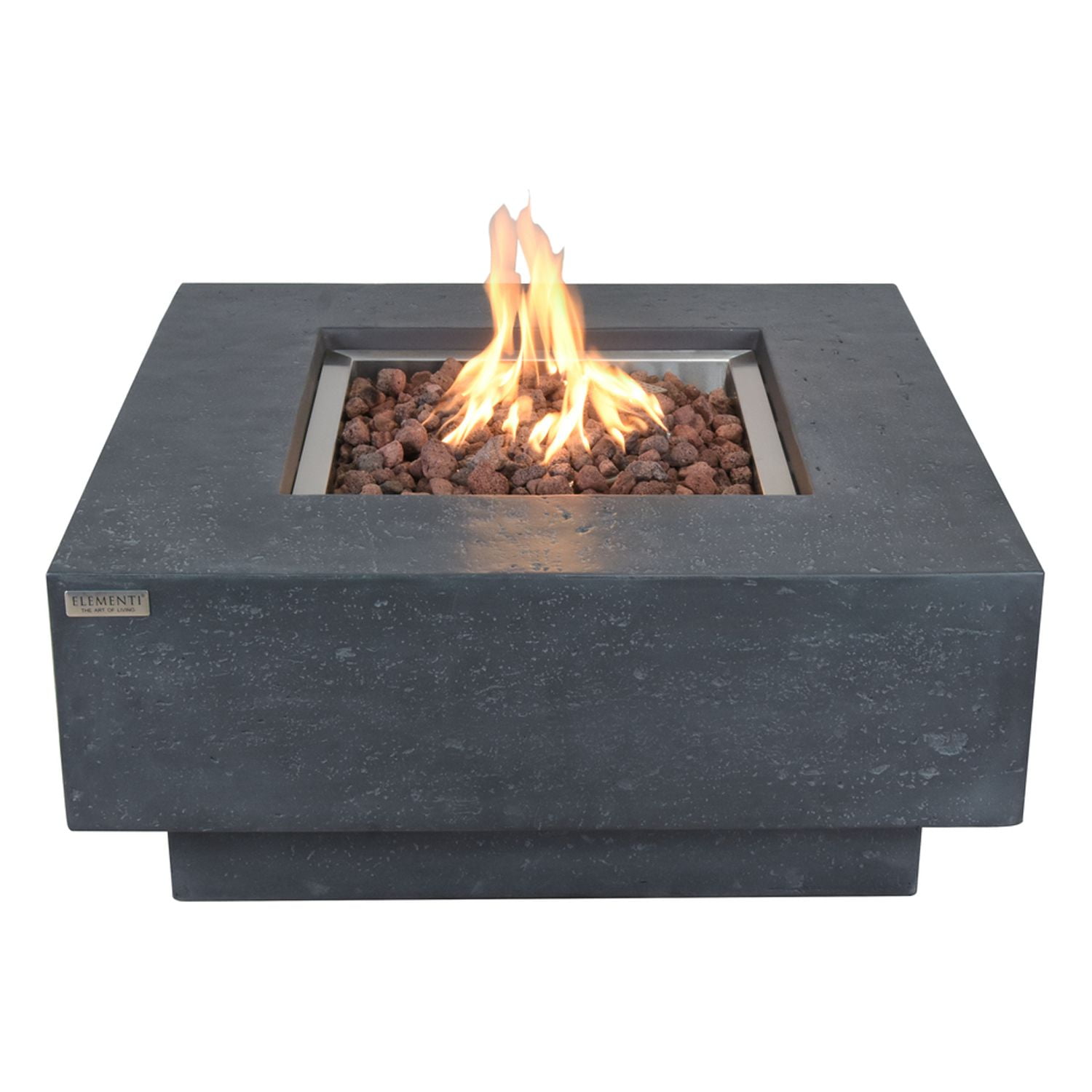 Elementi Meteora Fire Table- Space Grey Color Propane Assembly ...