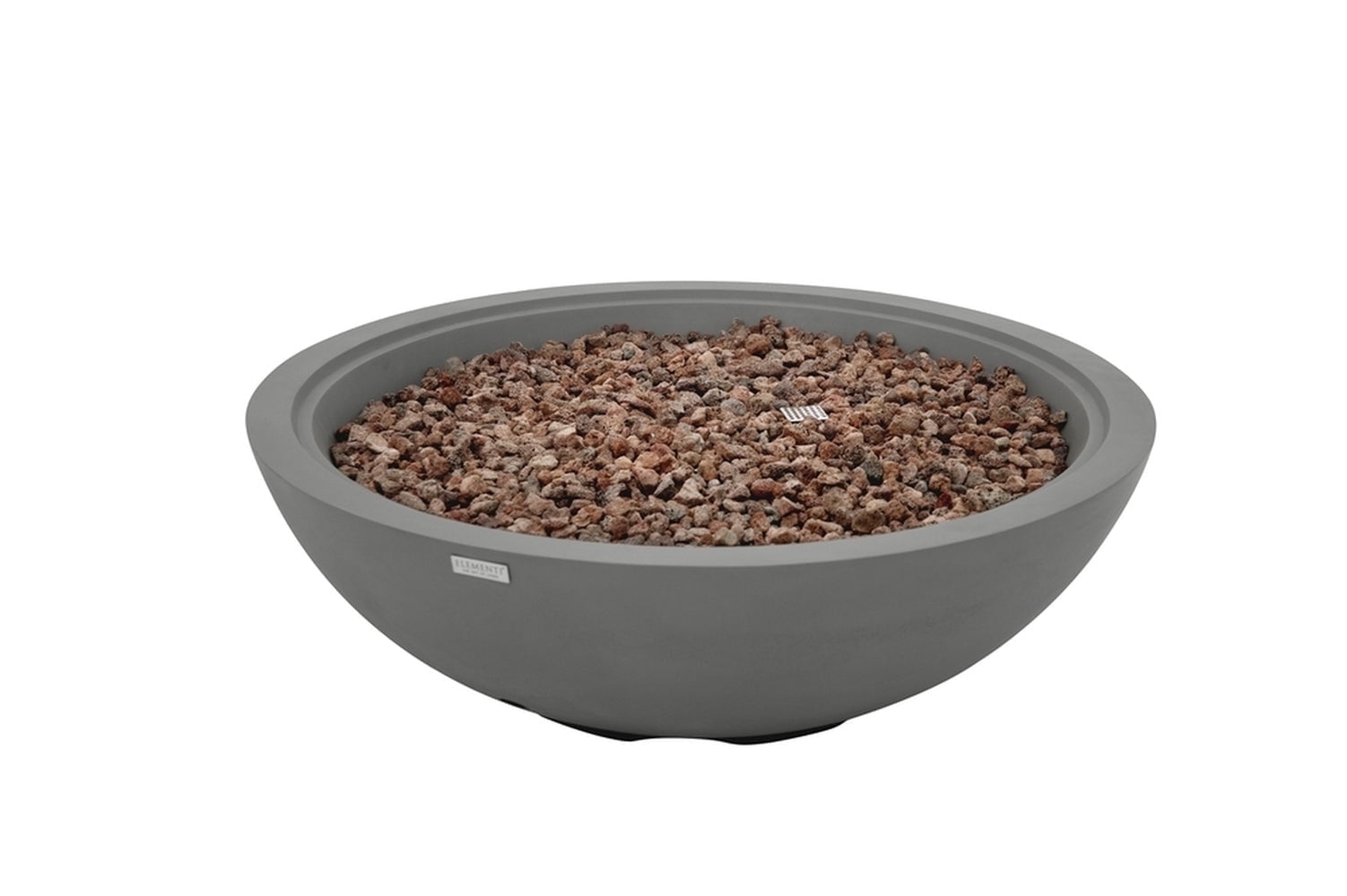 Sol Living Rose Bowl Propane Fire Pit for Outside Outdoor Firepit Table ...