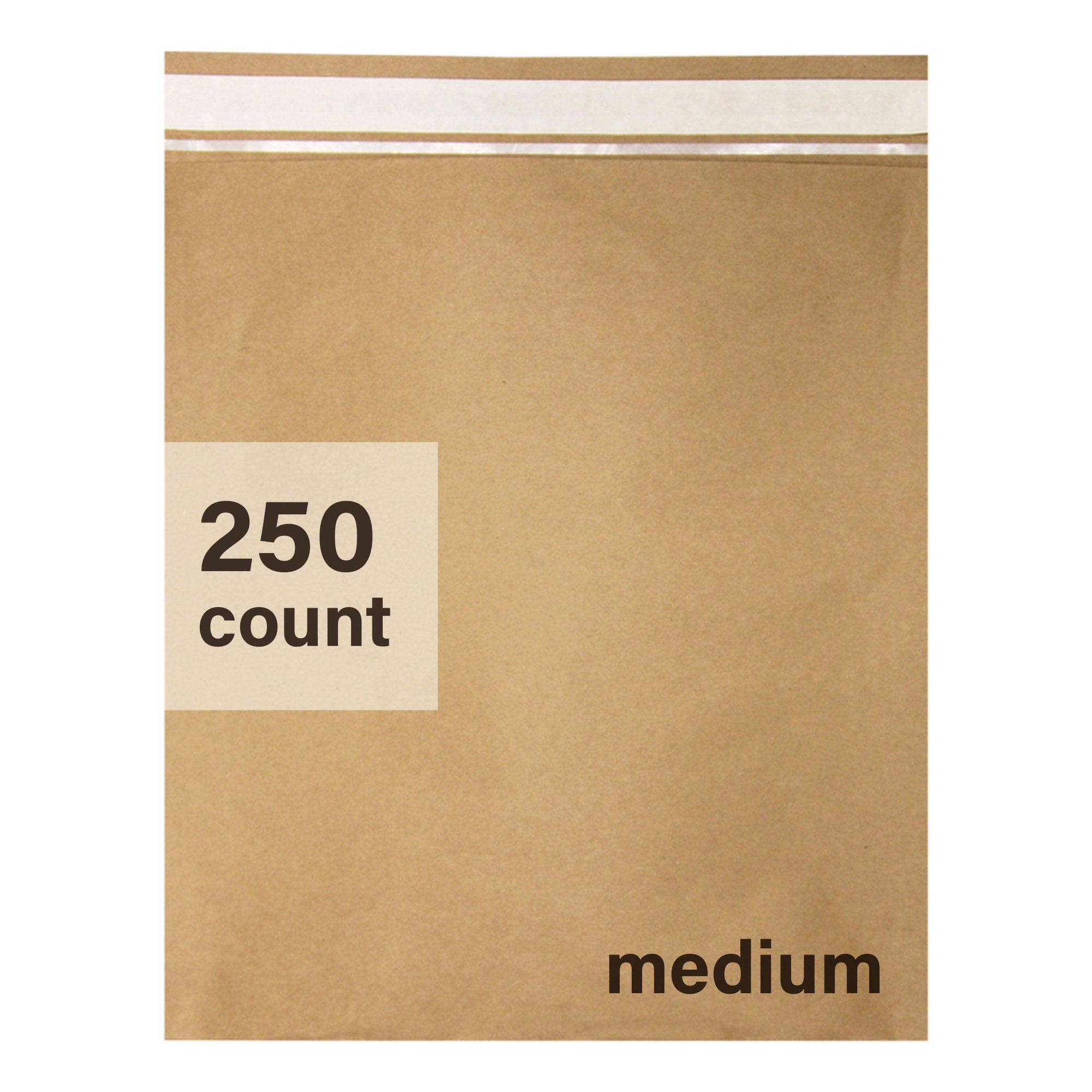 Elementree Sustainable Expandable Flat Paper Mailer, Medium, 250 Count ...