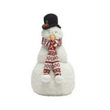 Elements 12-inch Polyester Snowman Door Stopper - Walmart.com