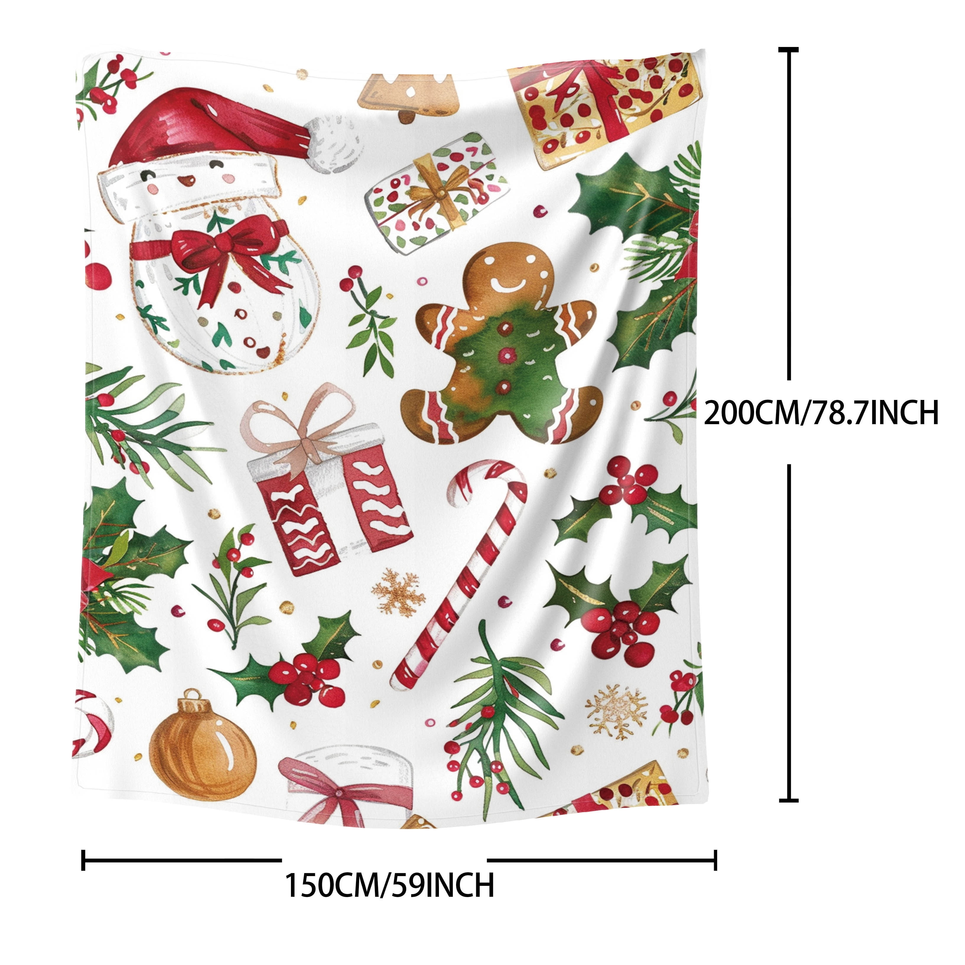Elements 1pc theme Print flannel blanket, soft and comfortable throw ...
