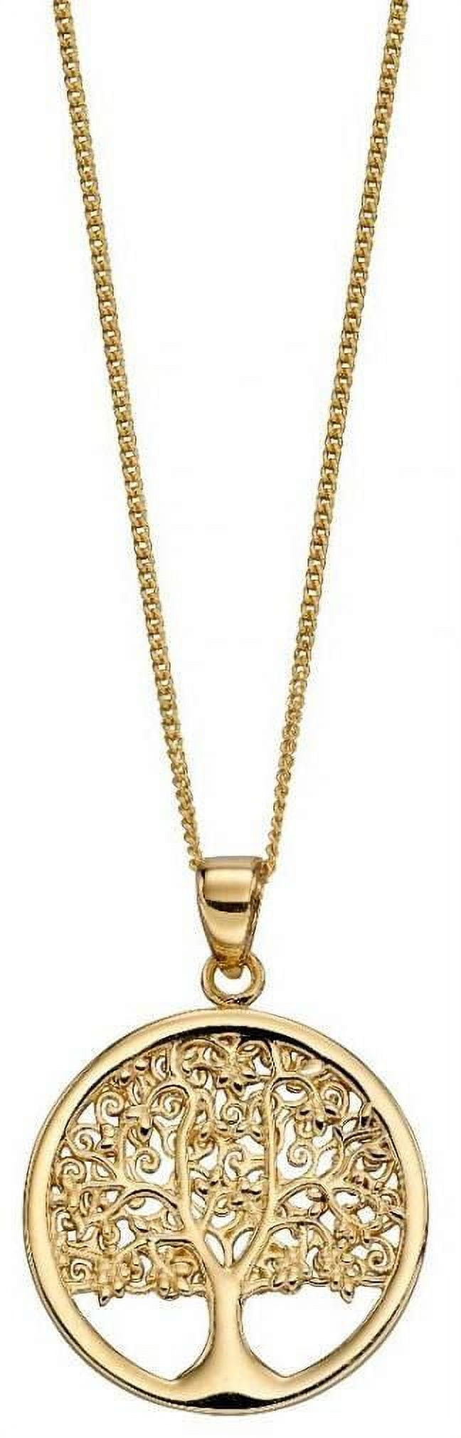 Elements Gold Tree Of Life Pendant - Gold - Walmart.com