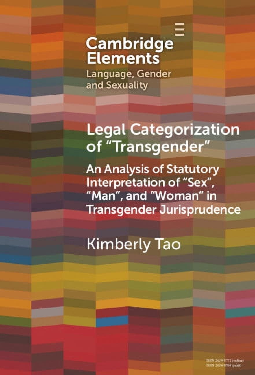 Elements in Language, Gender and Sexuali Legal Categorization of ...