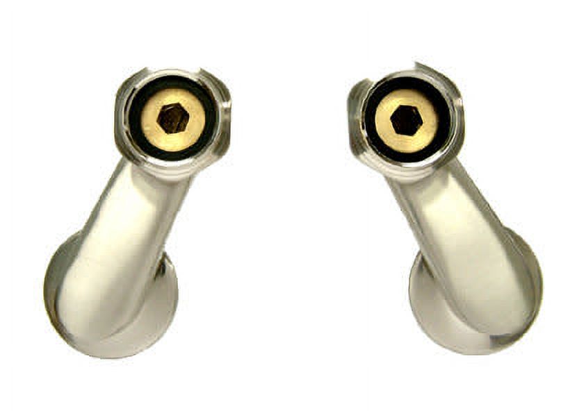 Elements Of Design Ds3se Solid Brass Swivel Elbows - Nickel - Walmart.com