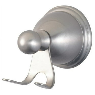 Free Shipping! Linden Double Robe Hook in Stainless Steel - Walmart.com ...