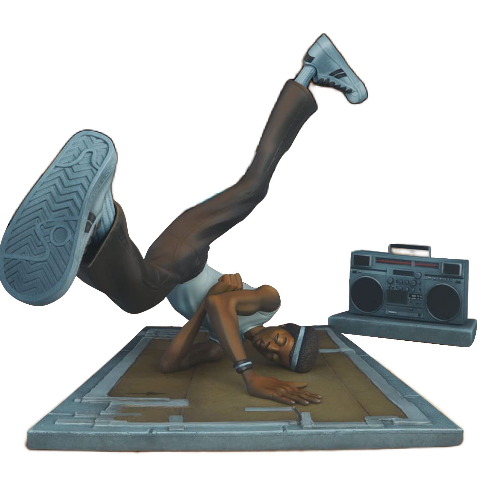 Elements Of Hip Hop Action Figure Commemorative Resin Ornaments Dj Rock ...
