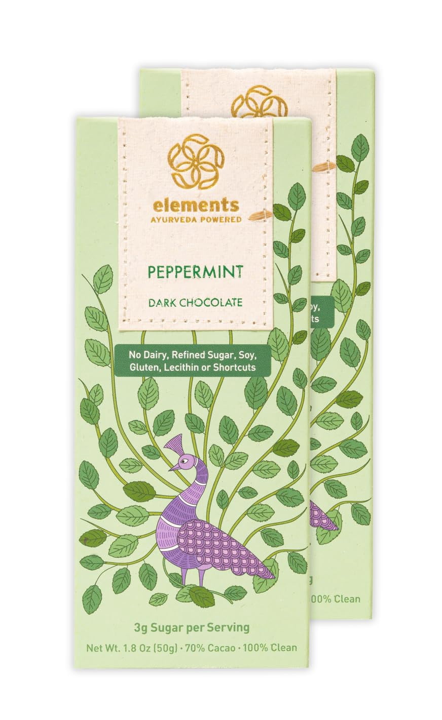 Elements Truffles PeppermintTRDN Bar w/Lavender- Heavy Metal Tested ...