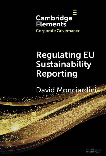 Elements in Corporate Governance Regulating EU Sustainability Reporting ...