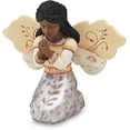 Pavilion Elements Angels - 3.5" Kneeling Ebony Angel Figurine, Small ...