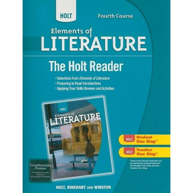 Pre-Owned Elements of Literature, Grade 10 the Holt Reader: Elements of ...