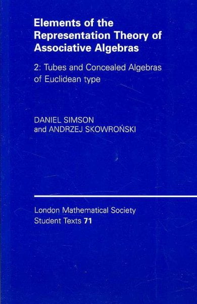 Elements Of The Representation Theory Of Associative Algebras Tubes