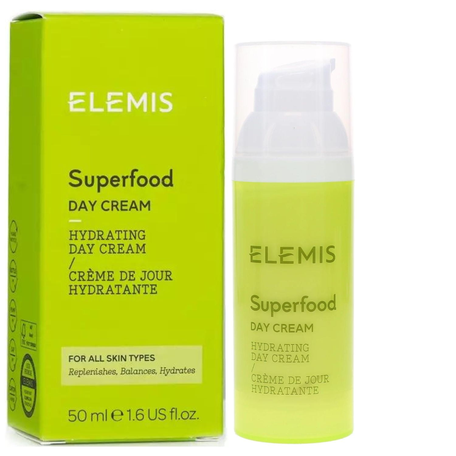 Elemis Superfood Day Face Moisturizer, Hydrating Cream for all Skin ...