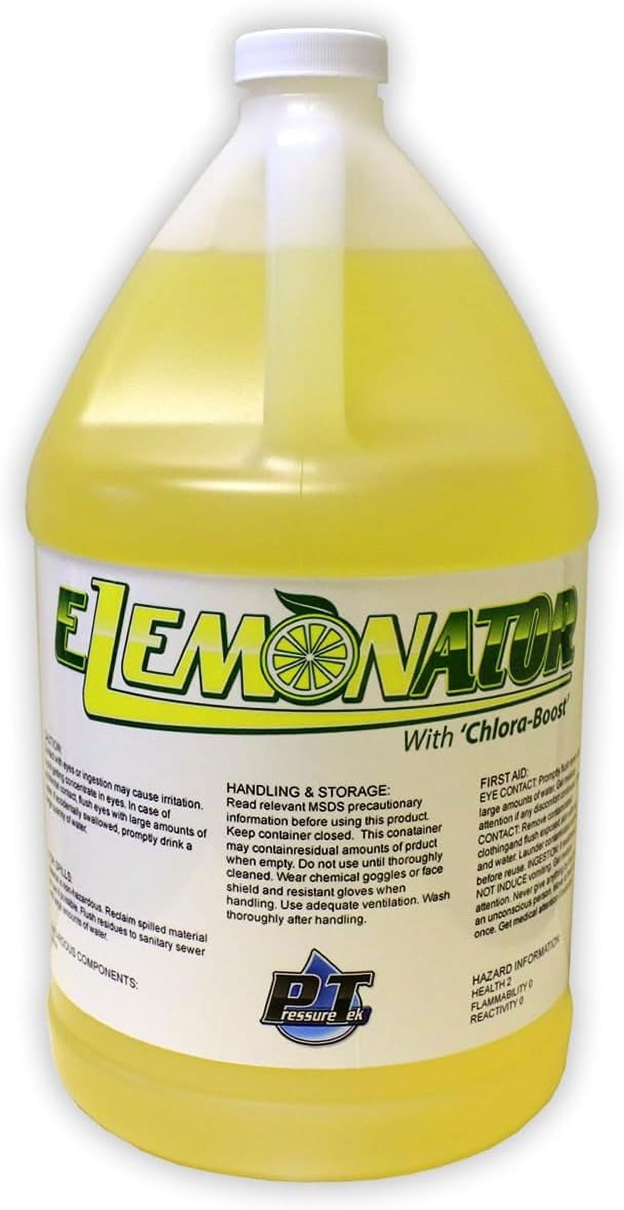 Elemonator with Chlora-Boost (1G) - Liquid House Wash Surfactant for ...