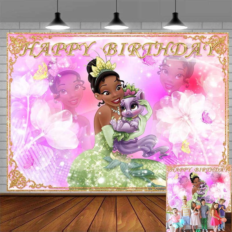 Elena Princess Princess Birthday Banner Backdrop Background Party ...