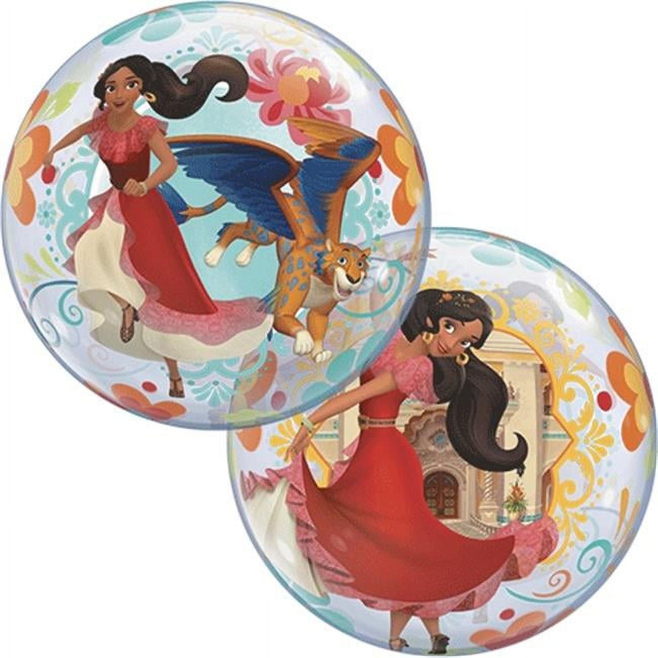 Elena of Avalor Bubbles Stretchy Plastic Balloon 22" - Walmart.com
