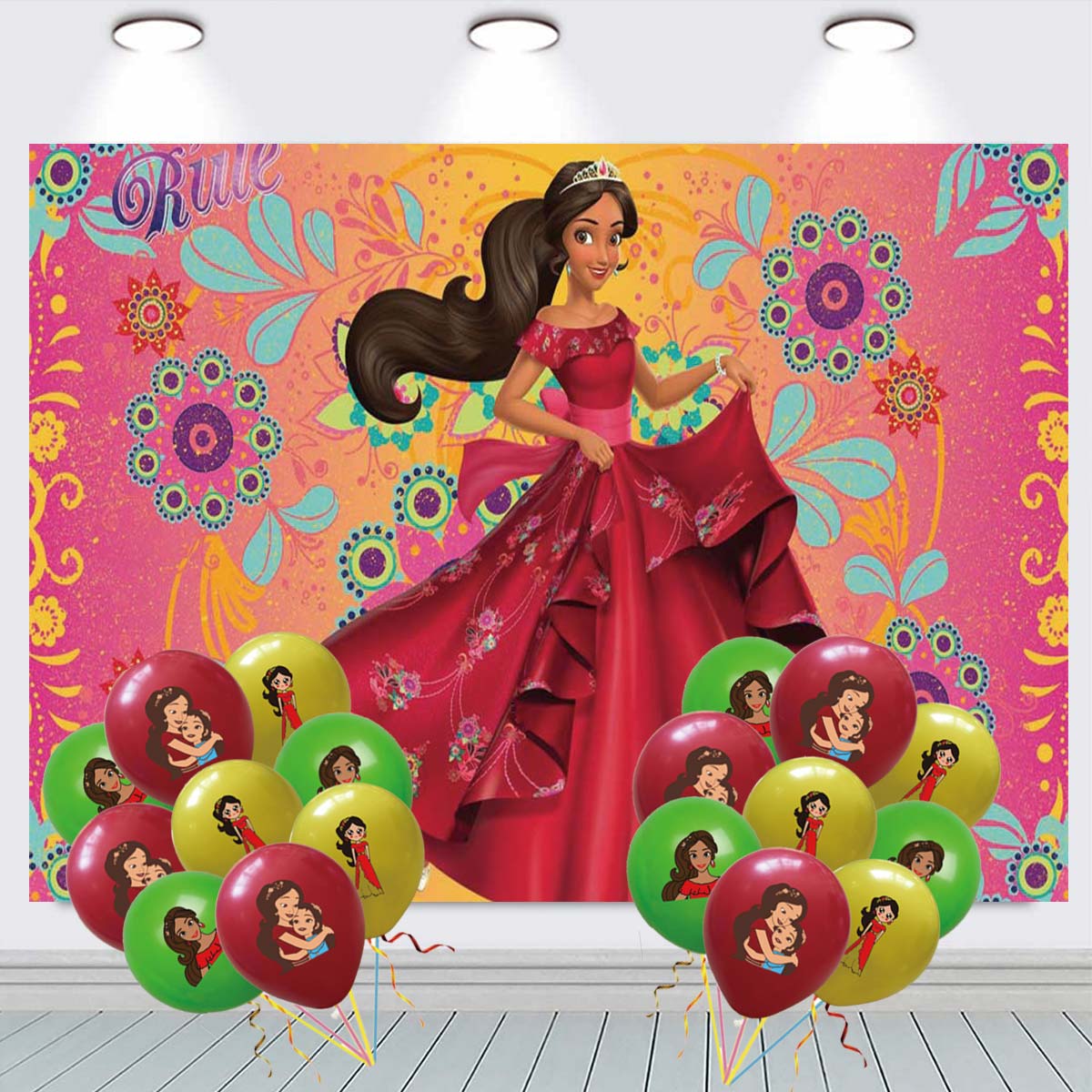 Elena of Avalor Party Decorations Balloons Taspestry Backdrop Banner ...