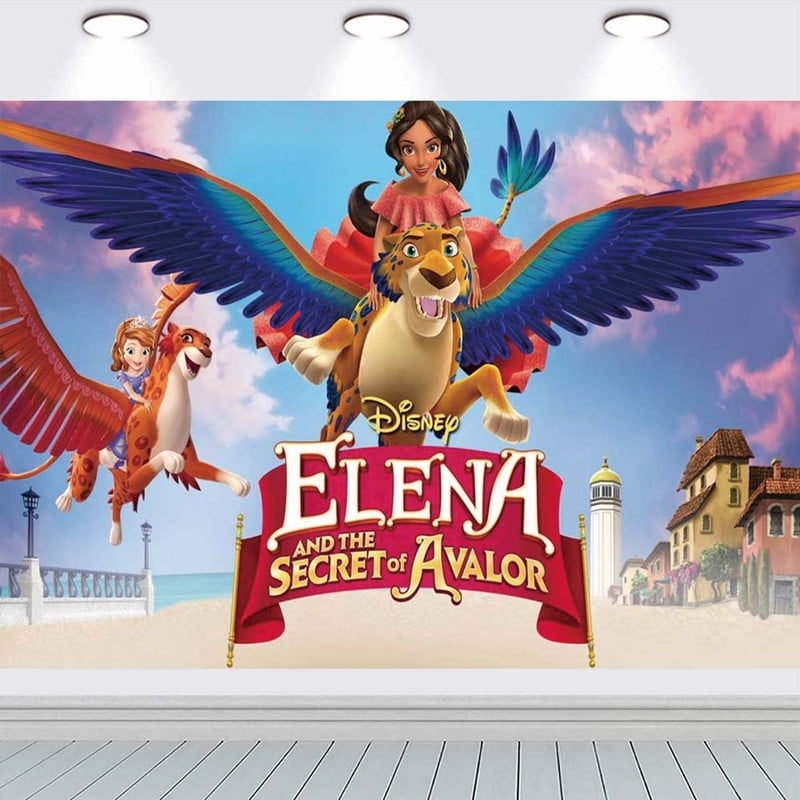 Elena of Avalor Party Supplies Background Backdrop Taspestry Banner ...