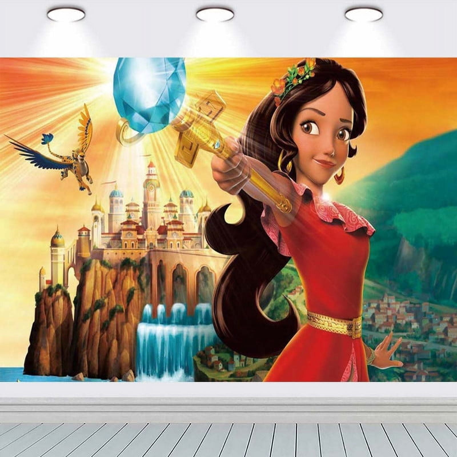 Elena of Avalor Princess Taspestry Wall Decor Backdrop Banner Party ...