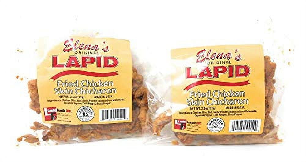 Elena's Original Lapid Fried IRF13 Pork Rinds (Fried Chicken Skin ...
