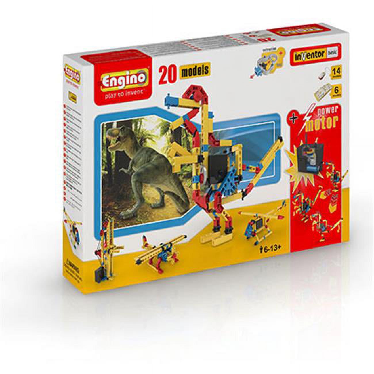 Elenco ENG-2020 Engino 20 Model Set with Motor - Walmart.com