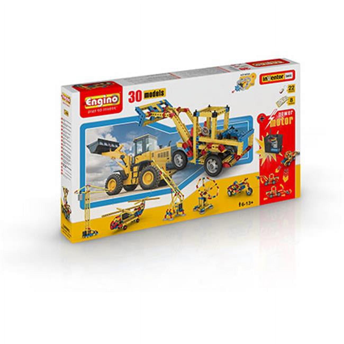 Elenco ENG-3020 Engino 30 Model Set with Motor - Walmart.com
