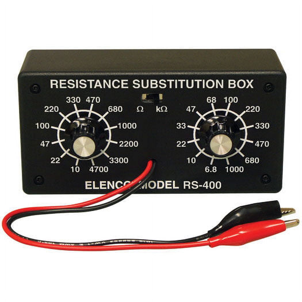 Elenco Resistor Substitution Box - K37 (Kit Form, Soldering Required ...