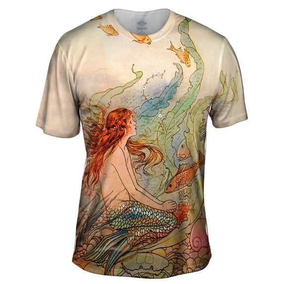 Elenore Plaisted Abbott - The Mermaid And The Flower Maiden Mens T ...